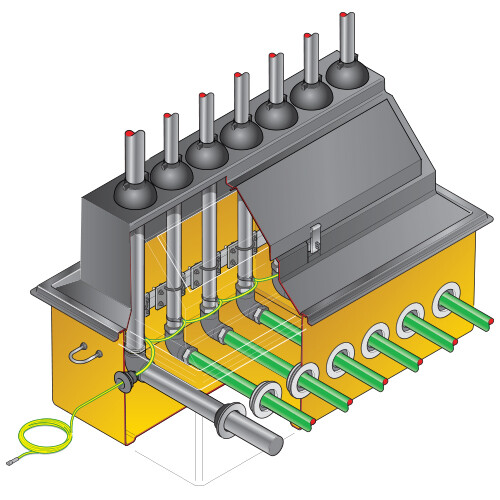 Vent Transition Sumps